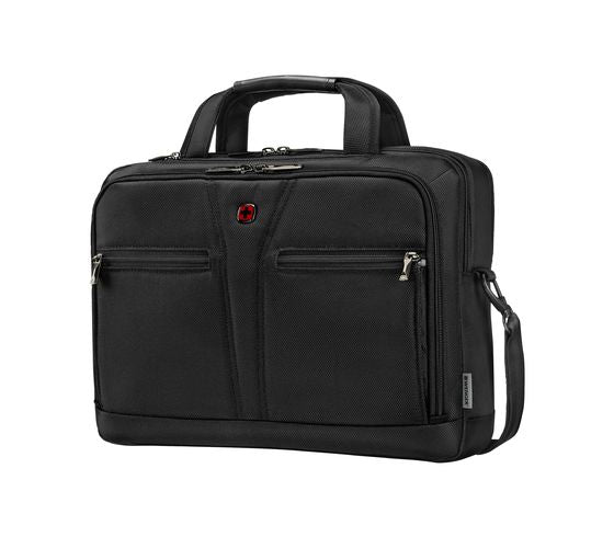 WENGER - 16" BC PRO BRIEF BAG + TABLET POCKET | BLACK - iBags - Luggage ...